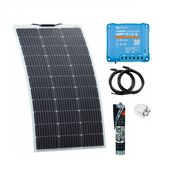 Semi Flexible Solar Panel Kits - Simply Split Charge
