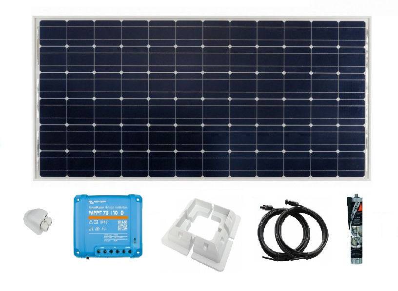 Victron 130W Solar Panel Systems with 75/10 Smart Solar MPPT + White ...