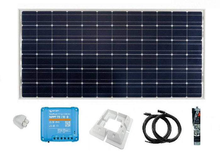 Victron 130W Solar Panel Systems with 75/10 Smart Solar MPPT + White ...