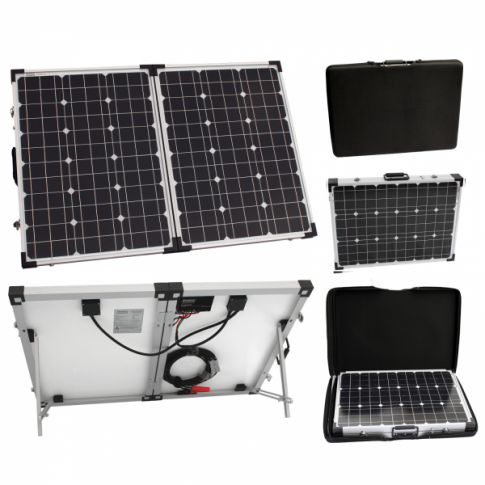 120w Folding Solar Panel Kit - Simply Split Charge