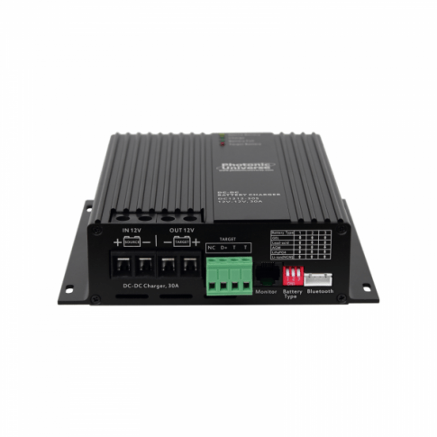 12v 30amp Compact DC to DC Battery to Battery Charger for lead-acid and ...
