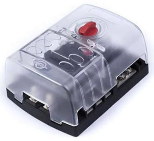 6 Way Fuse box with twin positive bus bars + negative bus bar - Simply ...