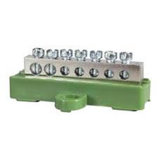 Durite 7-Way Terminal Block - 2 x 5.4mm diameter, 5 x 4mm diameter 0 ...