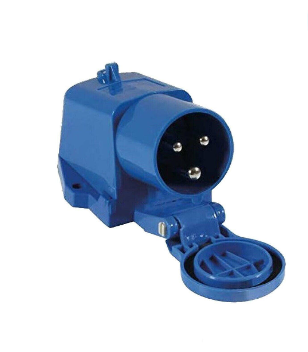 POWERPART 240V 3 Pin Mains Inlet Socket PO112 - Simply Split Charge