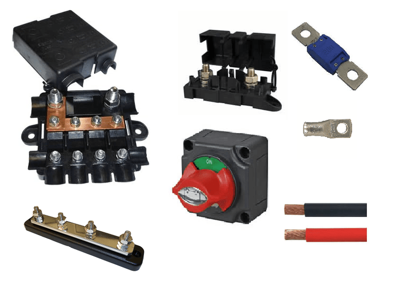 Campervan Electric kit VKIT42 Victron Isolated B2B, Multiplus Inverter ...