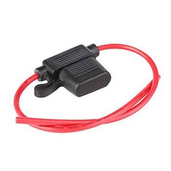 Splash Proof Blade Fuse Holder with Flying Leads and Cover 30amp ...