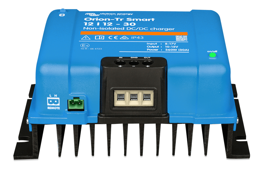 Victron Orion Tr Smart 12V 30A Non Isolated DC-DC B2B Split Charge Kit ...