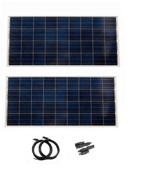 Victron twin solar panel kit with 2 X 130W Mono Panels - Simply Split ...